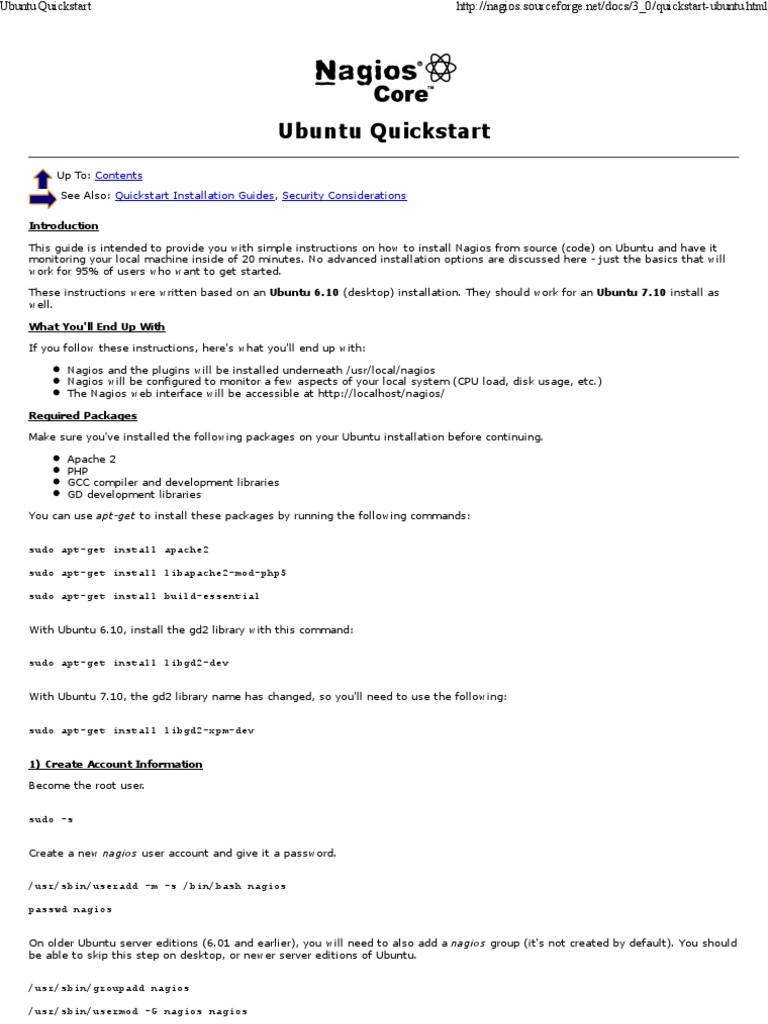 A Quick Guide to Installing Nagios Network Monitoring on Ubuntu Linux ...