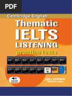 Thematic Ielts Reading Practice Tests Toshkent Pir Nashriyoti | PDF ...
