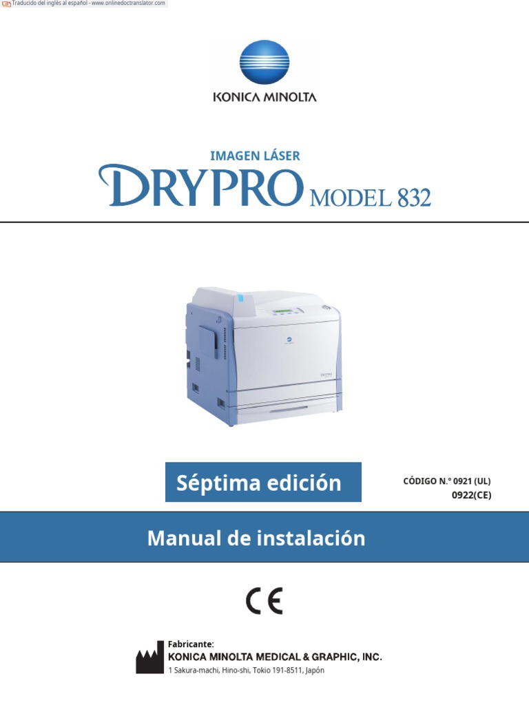 Drypro 832 Manual de Instalacion en Español | PDF | Dirección IP | Red de computadoras