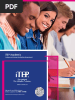 iTEP PREPARATION | PDF | Multiple Choice | English Language