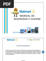 Manual de Seguridad e Higiene Walmart KGR | PDF | Ingenieria Eléctrica | Valores