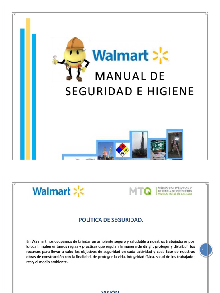 Manual de Seguridad Grupo Walmart | PDF | Ingenieria Eléctrica | Valores