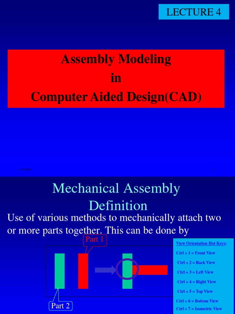 Assembly Modeling | PDF