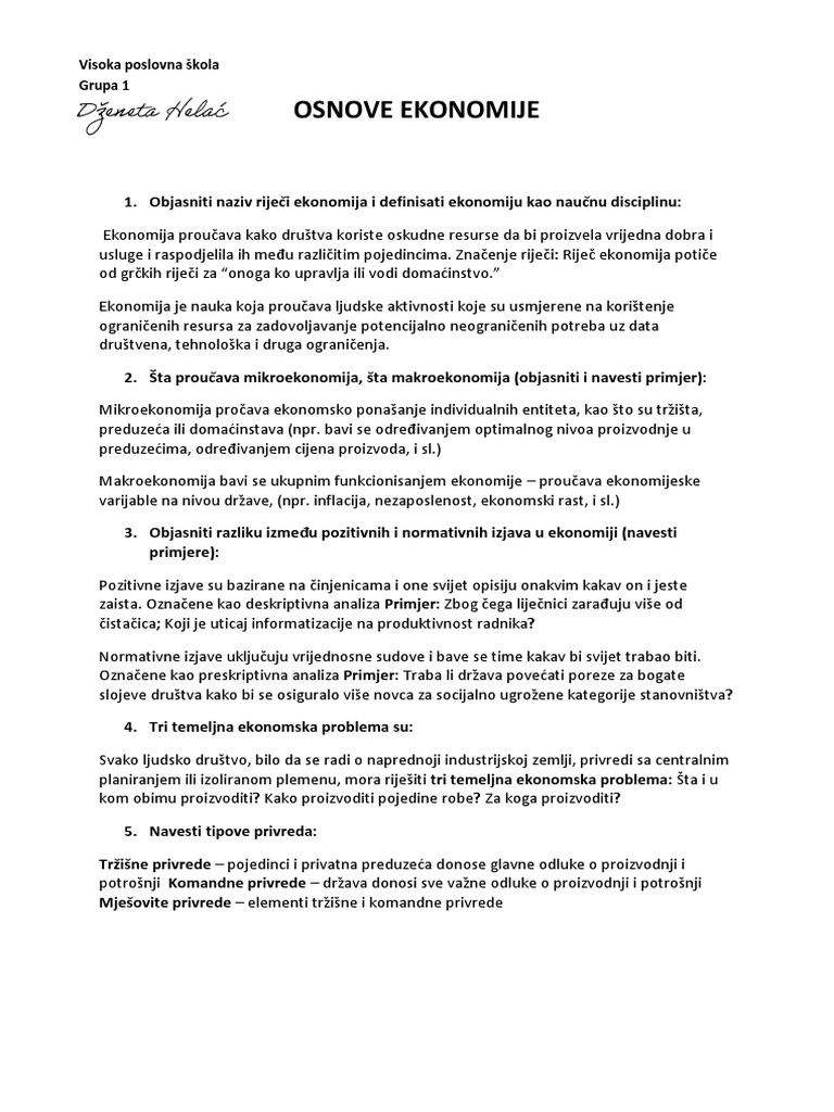 Osnove Skripta 4 | PDF