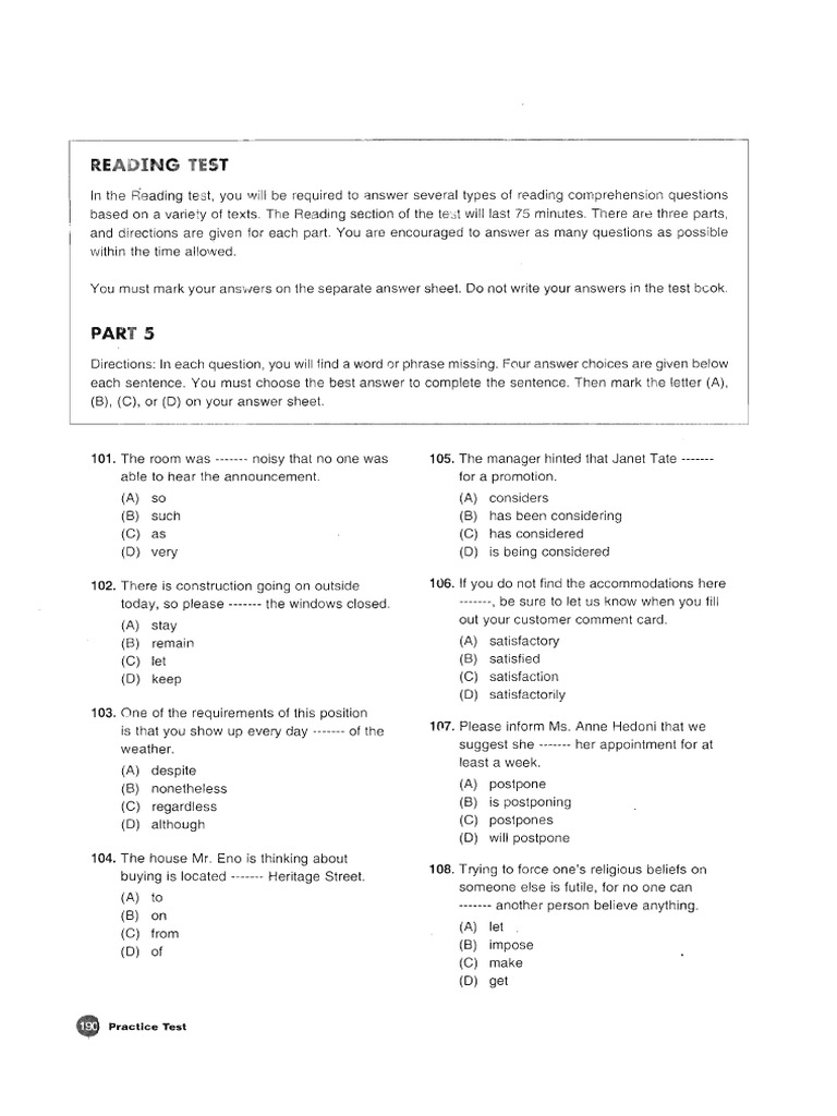 Mini Test Pdf