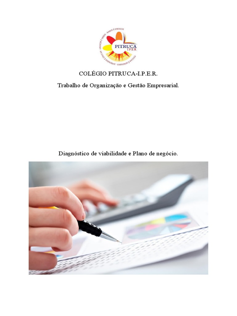 Colégio Pitruca | PDF | Plano de negócios | Valor Presente líquido