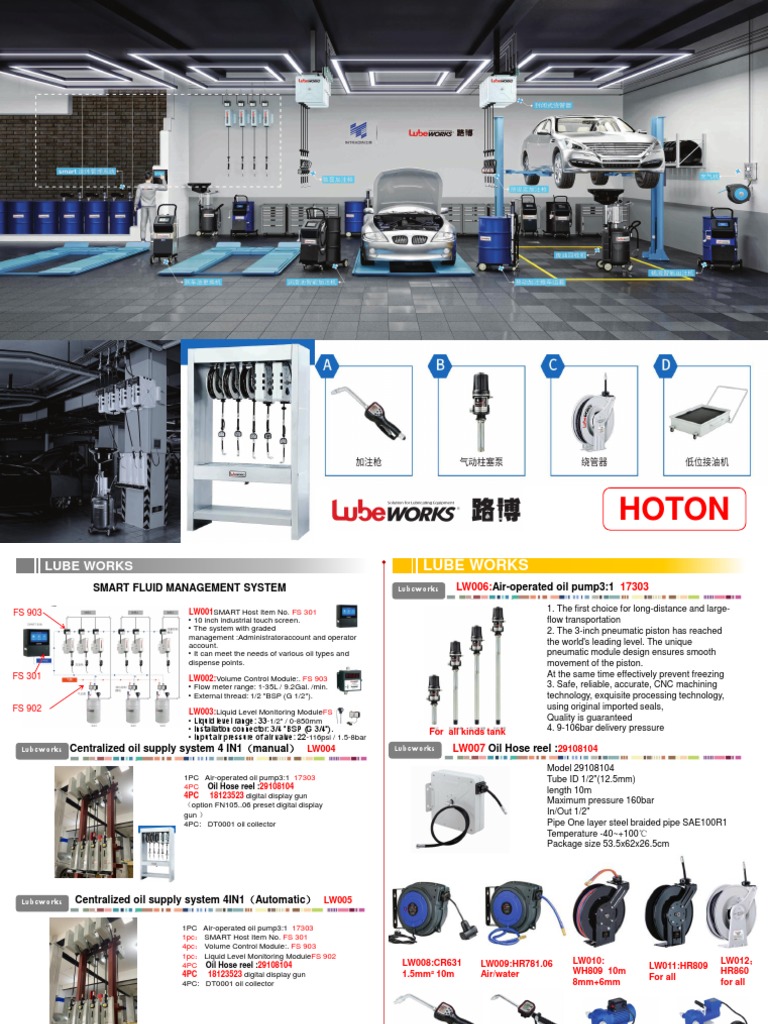 LUBEWORKS-Catalogue Brochure | PDF | Pump | Pipe (Fluid Conveyance)