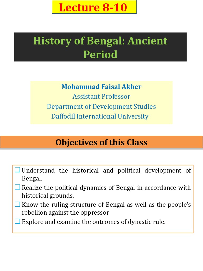 The Ancient History of Bengal: From Stone Age Kingdoms to the Maurya ...