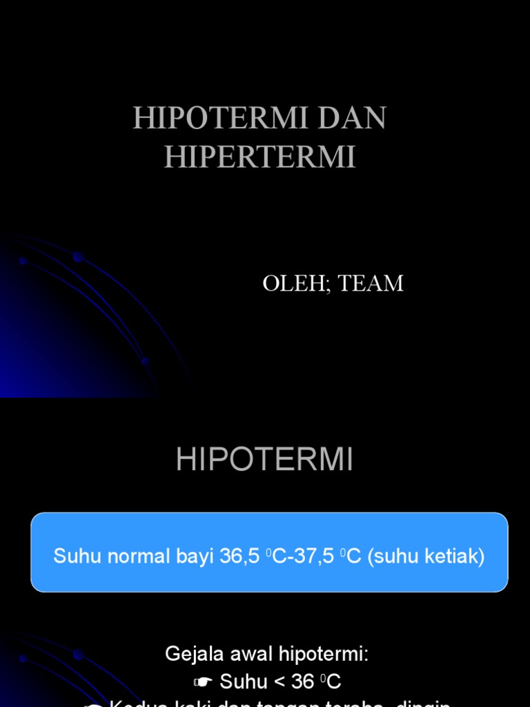 Hipotermi Dan Hipertermi | PDF | Kesehatan Holistik