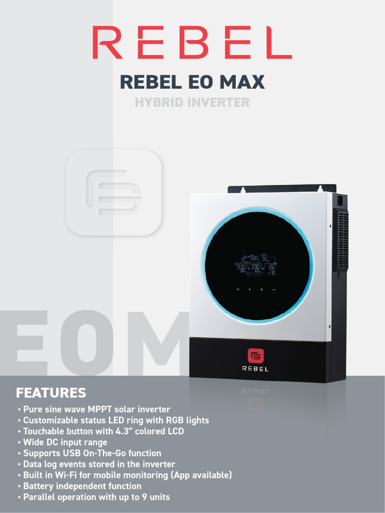 Rebel EO Max Datasheet | PDF