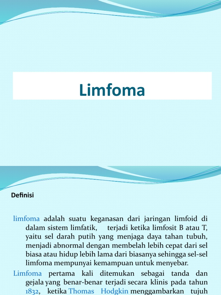 Limfoma | PDF