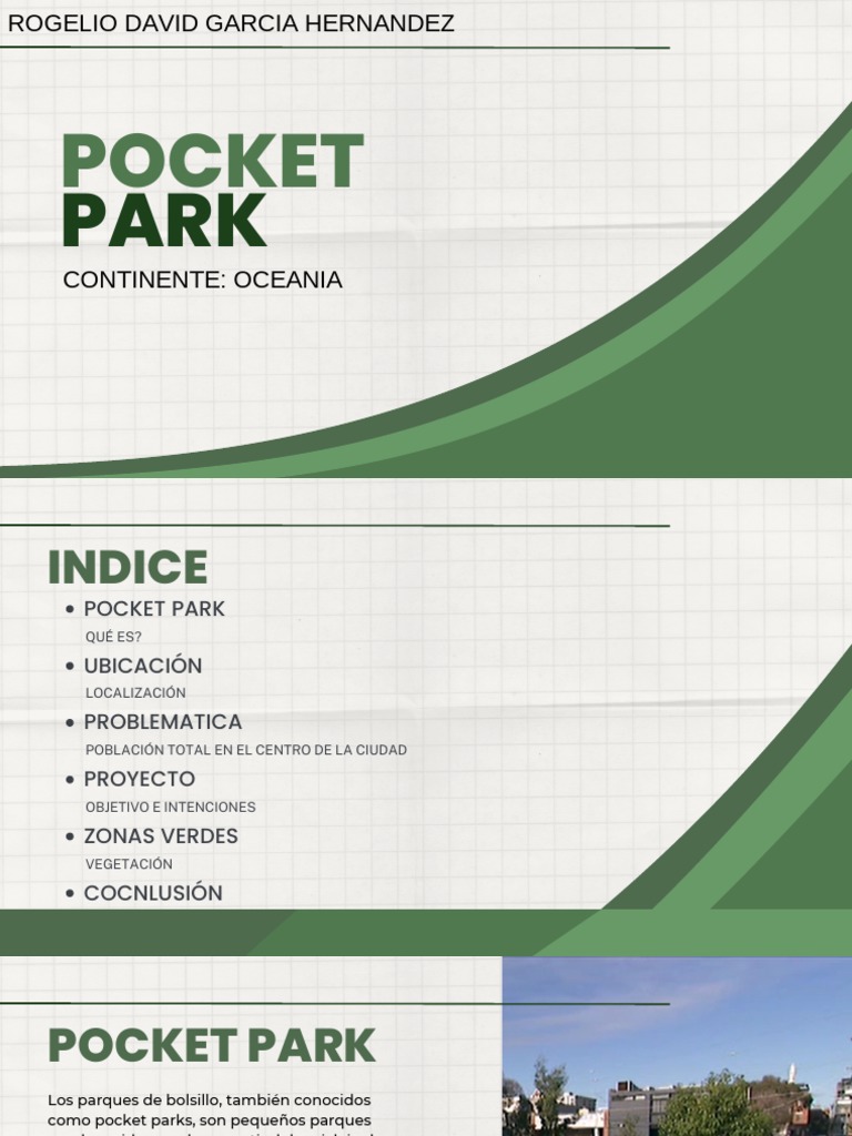 Pocket Parks en Melbourne: Diseño Urbano | PDF | Melbourne | Parques