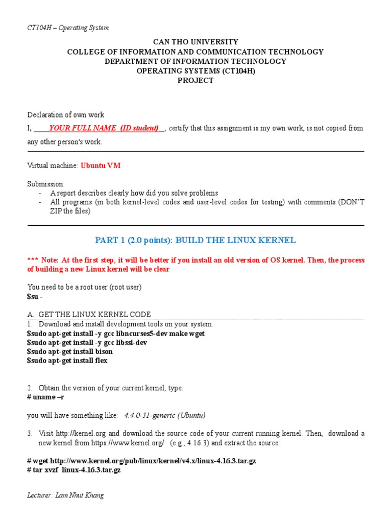 Project Spring2023 Eng FINAL SV | PDF | Operating System | Scheduling ...