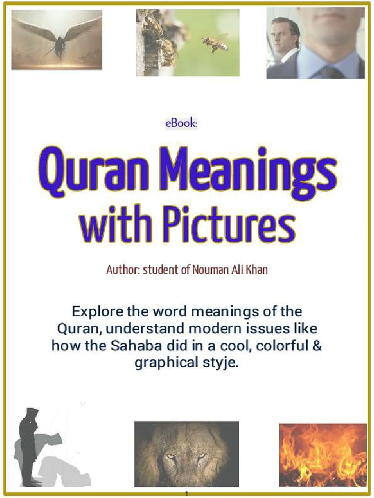 Quran Explained In Pictures Muhammad Z Library PDF