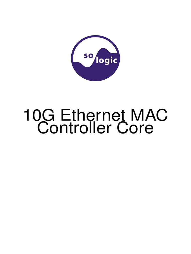 10G Ethernet MAC Core Data Sheet | PDF | Input/Output | Electronics