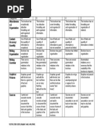 Rubric: Booklet Criteria Outstanding Proficient Consolidating Emerging ...