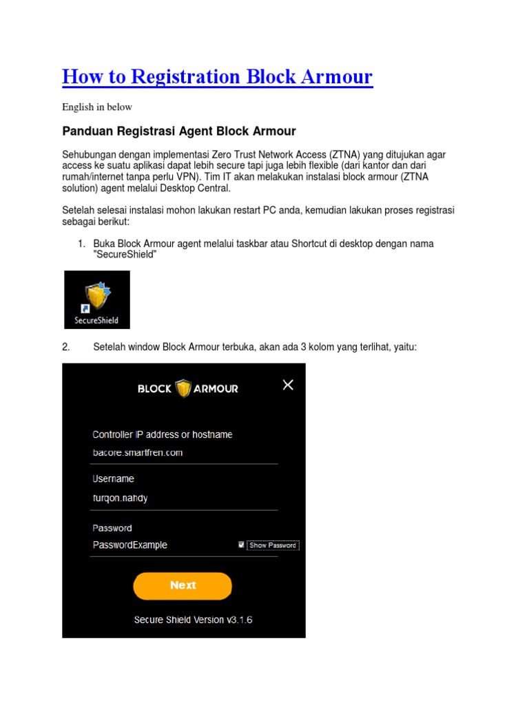 How To Registration Block Armour | PDF