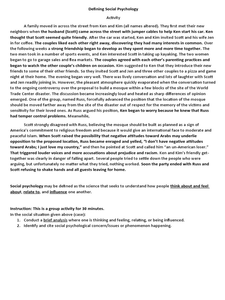 Intro To Applied Social Psychology | PDF | Social Psychology | Psychology