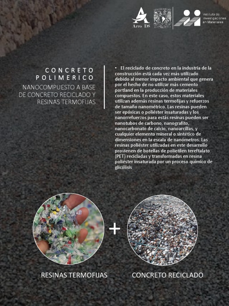 Fichas Tecnica Concreto Polimerico | PDF | Polímeros | Hormigón