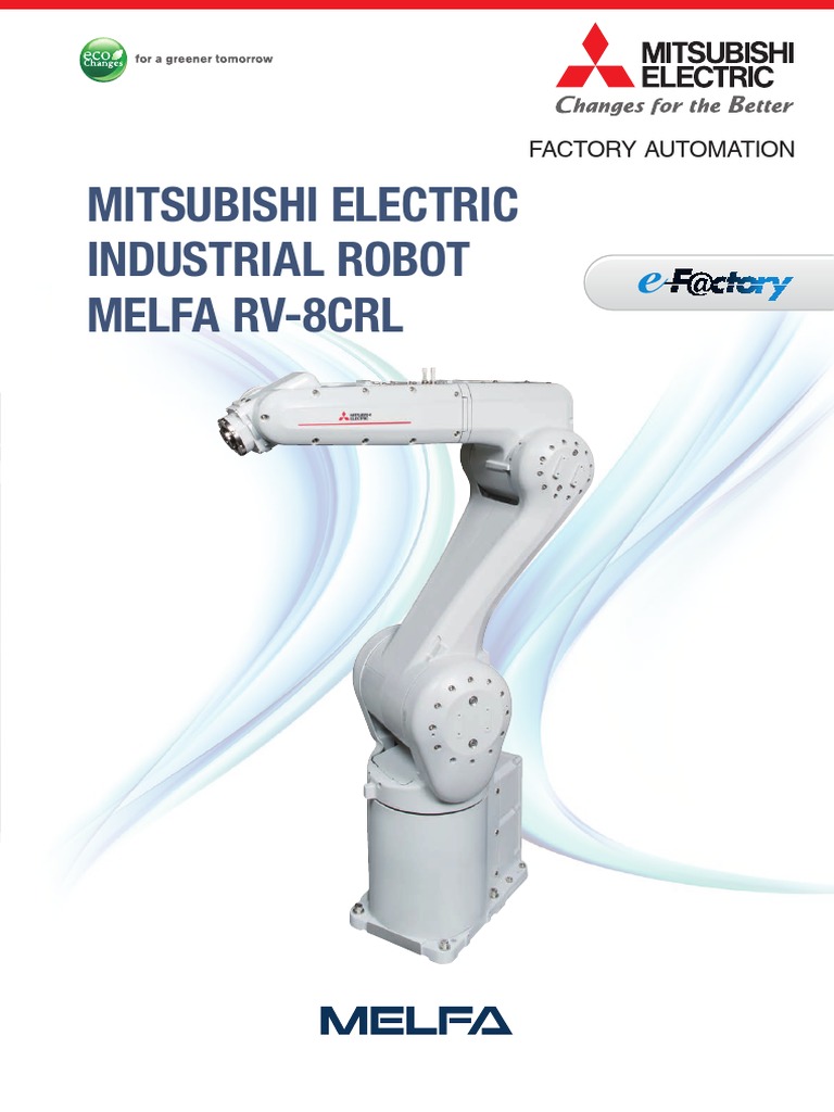 Mitsubishi Electric Industrial Robot Melfa Rv-8Crl | PDF | Input/Output | Robot