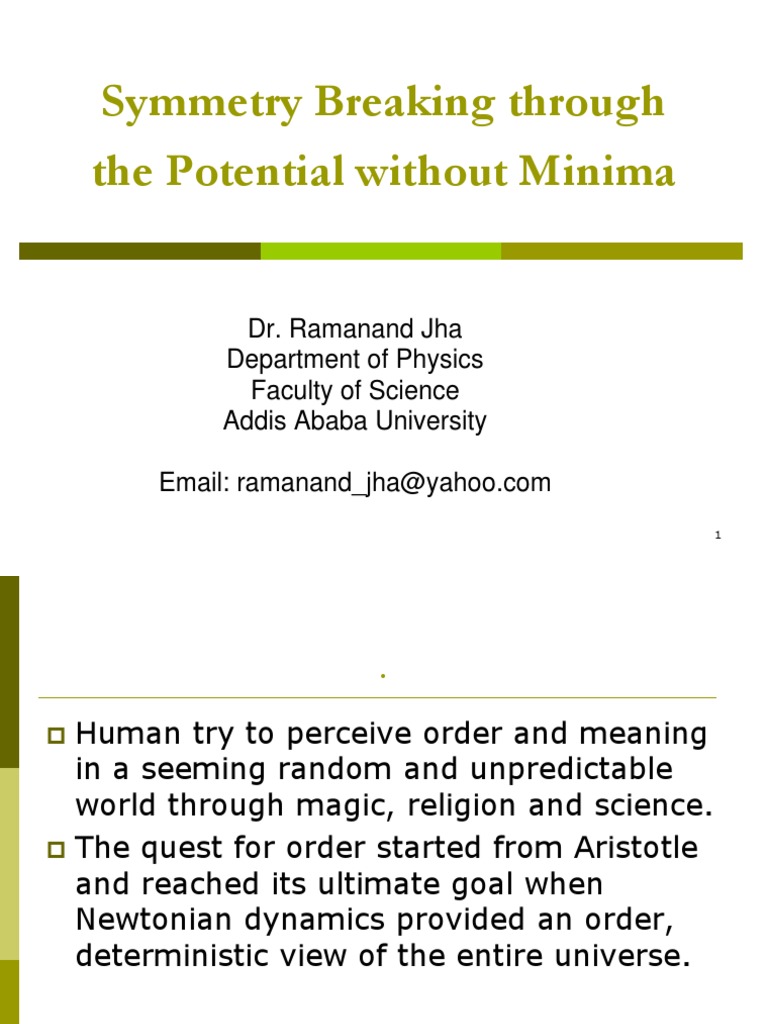 Sym - Breaking | PDF | Gravity | Theory Of Relativity