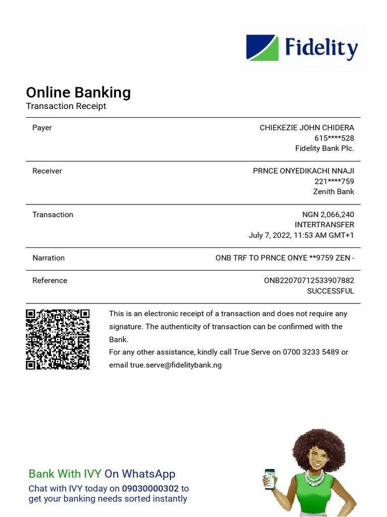 Transaction Receipt-5 | PDF