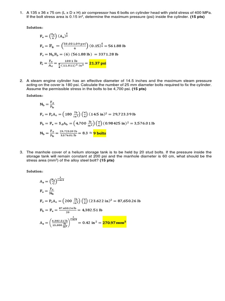 MD2 Quiz No 2 Solution | PDF | Materials | Physical Sciences