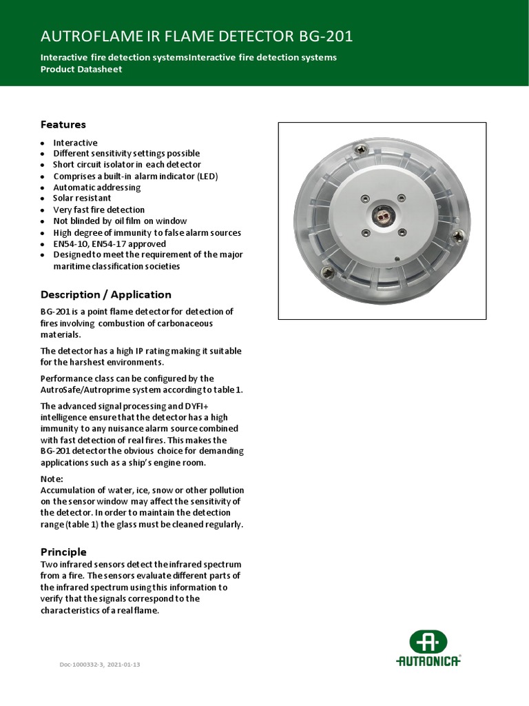 bg201 CGB | PDF | Sensor | Electrical Engineering