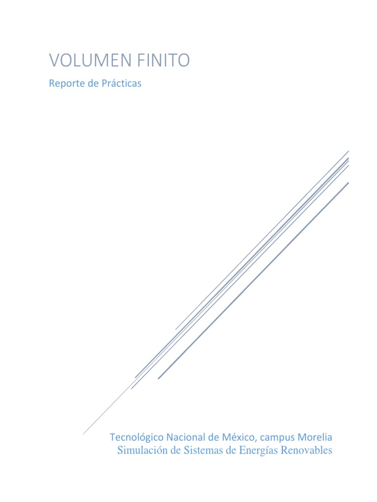 Volumen Finito | PDF | Mathematics | Physics