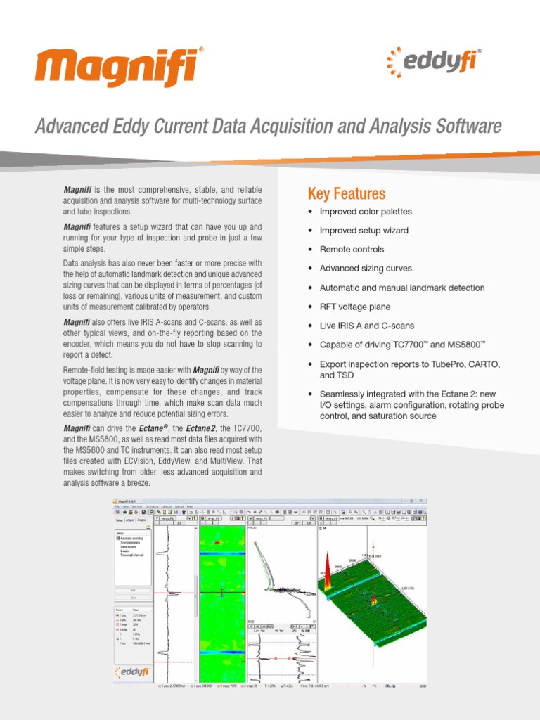 Eddyfi Magnifi | PDF | 3 D Computer Graphics | Amplitude