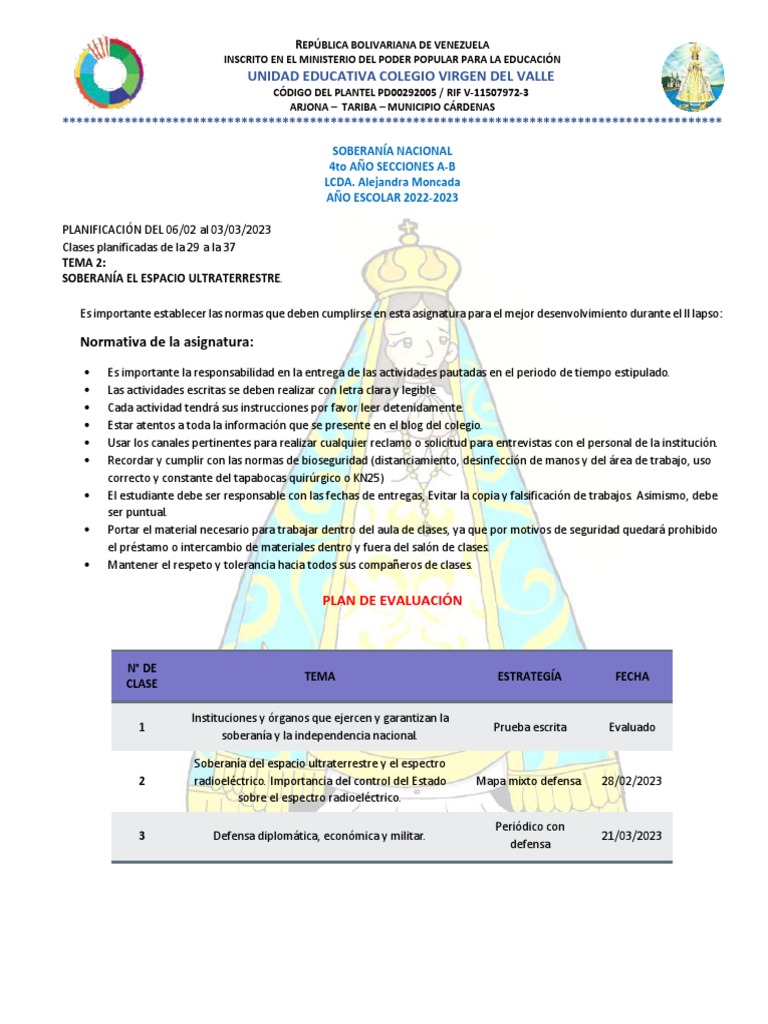 SoberaniaNacional4ABAlejandraMoncada Clase2 | PDF | Red de computadoras
