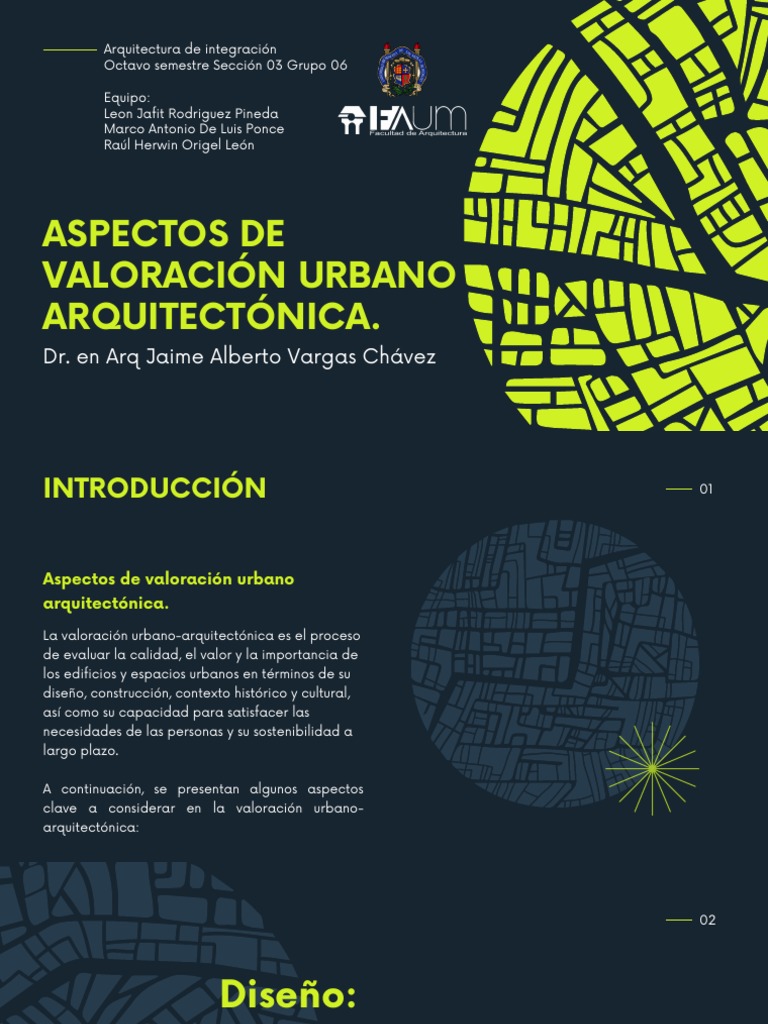 Aspectos de valoración urbano arquitectónica. | PDF | Diseño | edificio