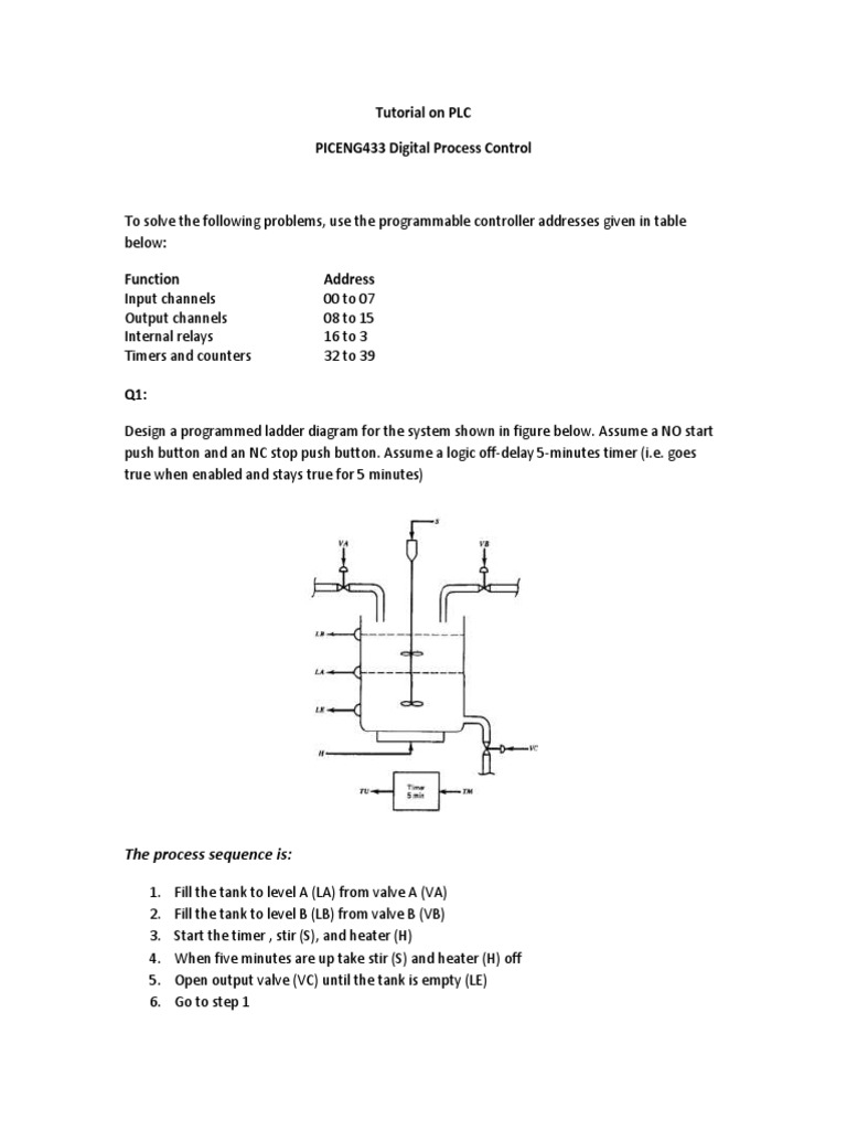 Tutorial2 On PLC | PDF | Electrical Engineering | Computer Engineering