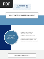 ESMO 2025 Abstract Regulations FINAL | PDF | Cancer | Abstract (Summary)