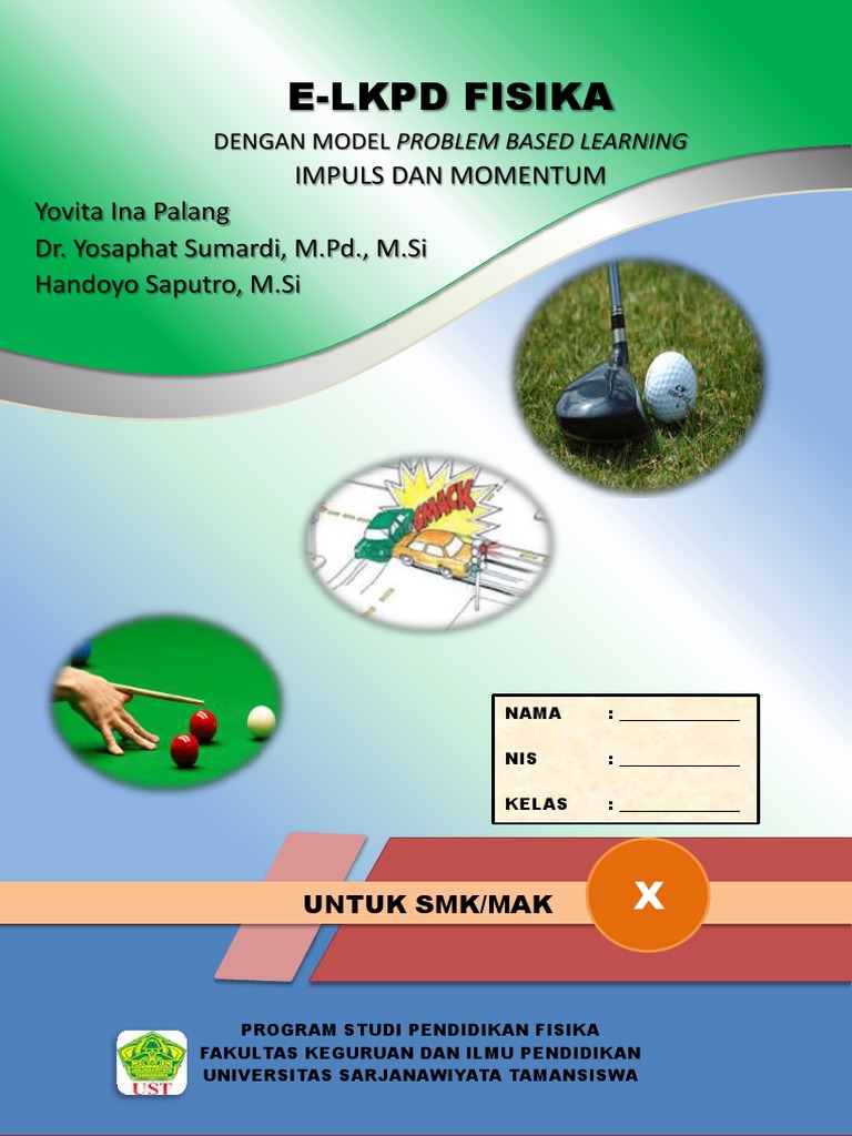 E-Lkpd Impuls Dan Momentum | PDF