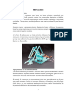 Brazo Robotico Simulacion Arduino | PDF