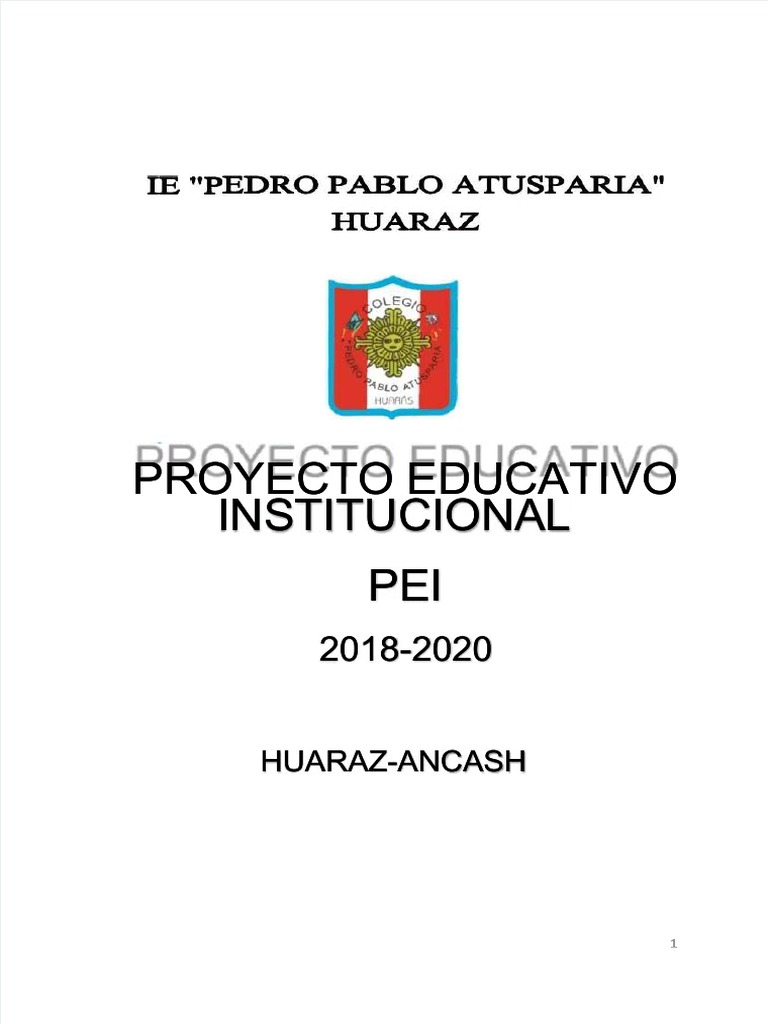 PDF 06 Pei 2018 Ie Ppa Huaraz - Compress | PDF
