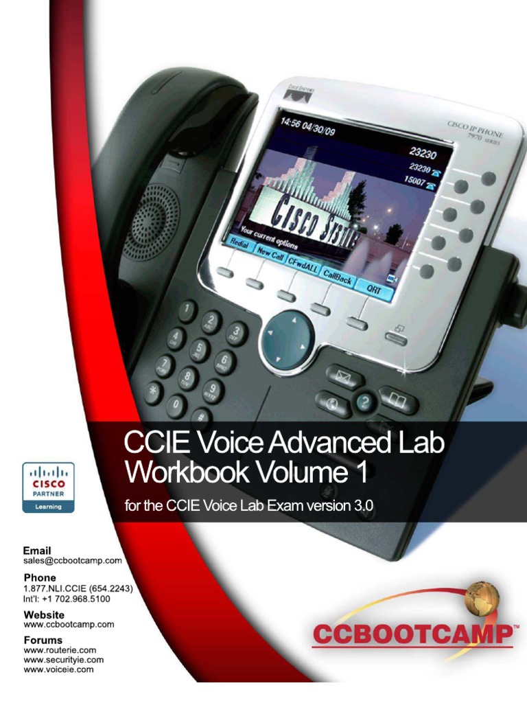Ccie Voice Advanced Lab Workbook Pdf Cisco Certifications Network Switch