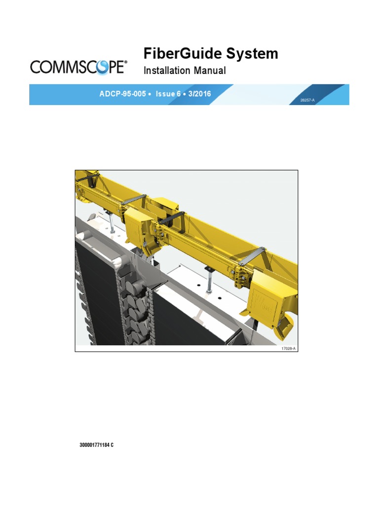 C707 FiberGuide System Installation Manual | PDF | Equipment ...