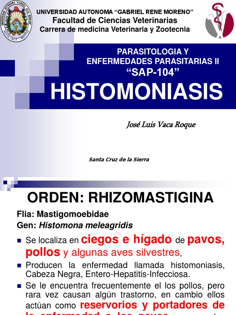 02 Histomoniasis Nueva | PDF | Causas de la muerte | Ciencias de la Salud
