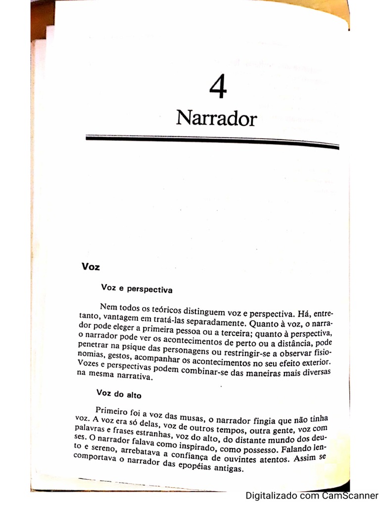 O Narrador Do Romance | PDF