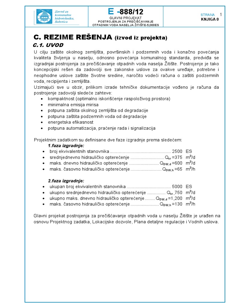 C. Rezime Rešenja | PDF