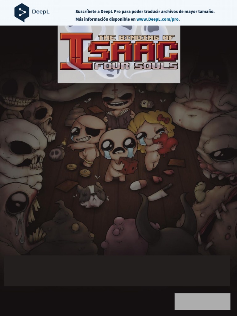 The - Binding - of - Isaac - Four - Souls - Eng Es Rules | PDF | Alma