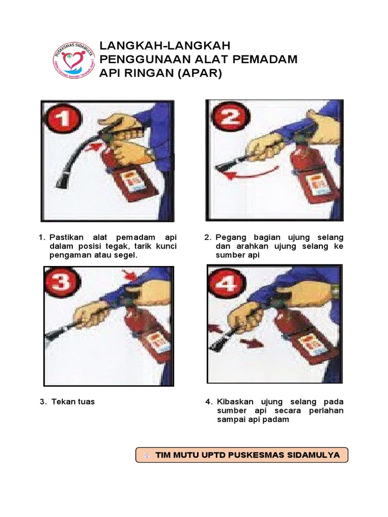 LANGKAH2 Penggunaan APAR | PDF