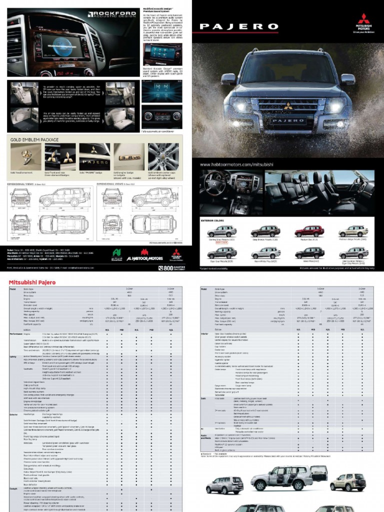 Mitsubishi Pajero Pdf