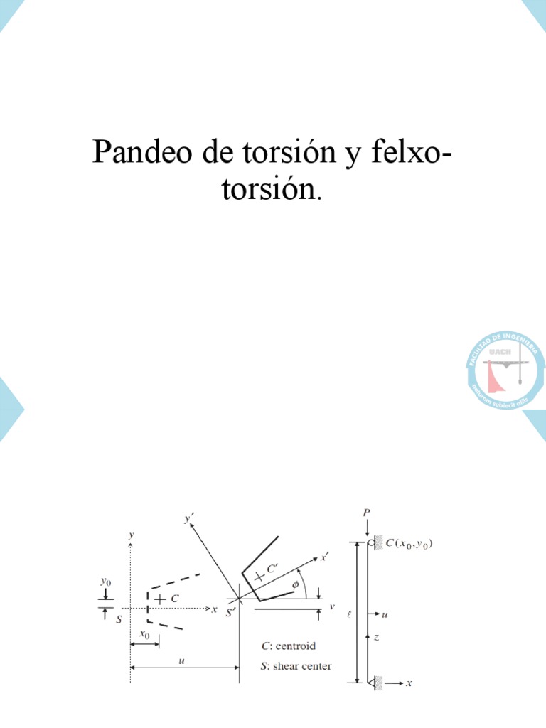 Pandeo de Torsión y Felxo-Torsión | PDF | Pandeo | Viga (Estructura)