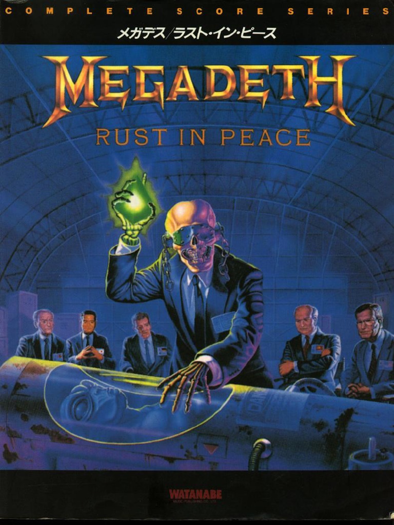 Megadeth - Rust in Peace - Watanabe Score, Guitar Tab | PDF