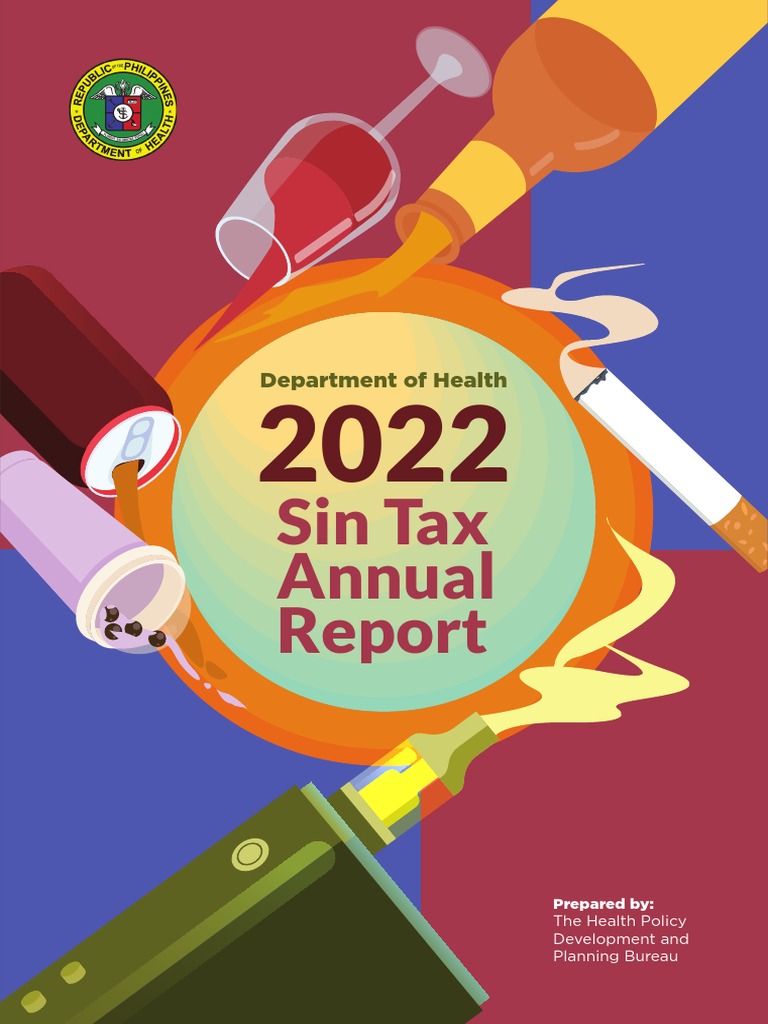 2022 DOH Annual Sin Tax Report FRM | PDF | Universal Health Care | Taxes