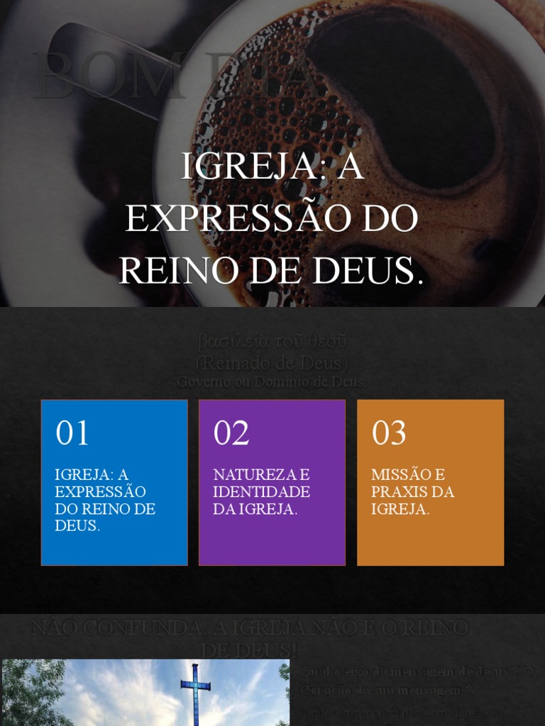 Igreja A Expressão Do Reino de Deus | PDF | O Reino de Deus | Jesus