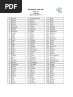 SPELLING BEE LIST - 4th GRADE | PDF